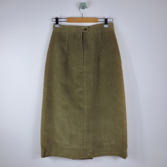 Christopher Dawes | Skirts | Christopher Dawes Vtg Green Skirt Nwt 28 ...